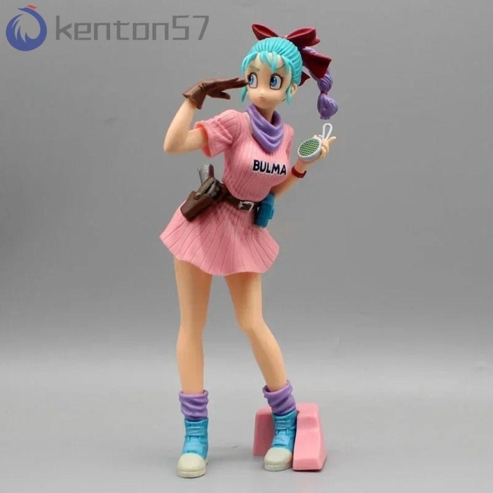 KENTON Bulma Statue Doll, Anime Periphery Home Decor Bulma Action ...