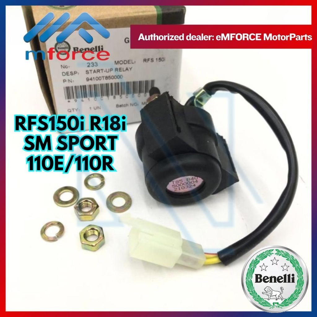 BENELLI RFS 150 RFS150i SM SPORT 110/E 110/R 150S R18i START UP STARTER ...