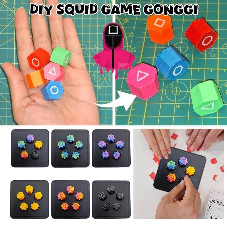 Korean Traditional Play Game Gonggi Jack Stone Educational Toys Gonggi ...