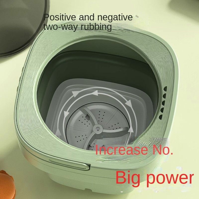 Portable Folding Washing Machine Washing Machine Underwear Baby Clothes ...