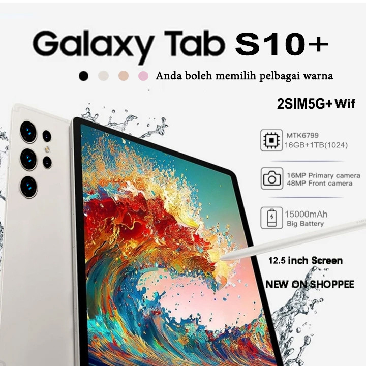 2024 Hot Sale Galaxy Tab S10 Ultra HD Eye Protection Full Screen 5G Full Netcom Dual Card Can ...