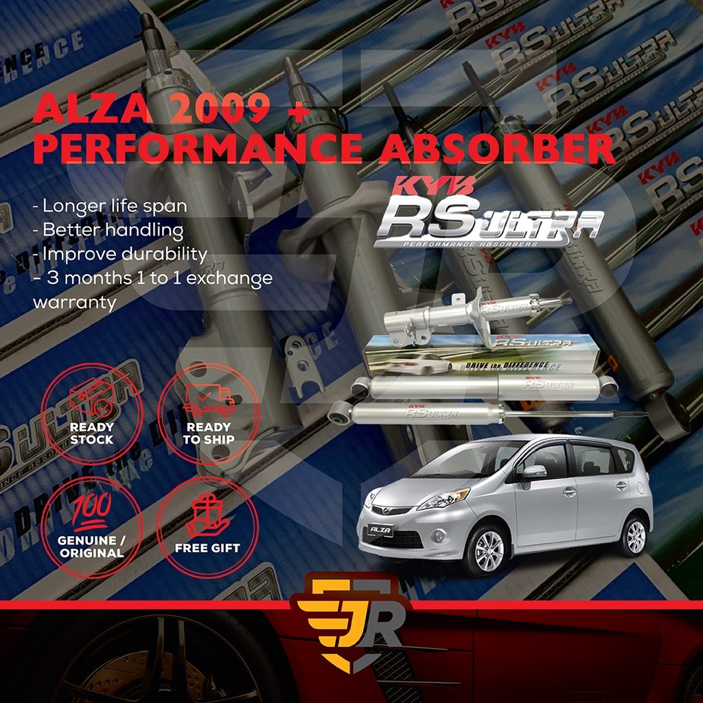ORIGINAL KAYABA KYB RS ULTRA Alza Front Rear Shock Absorber Absober ...