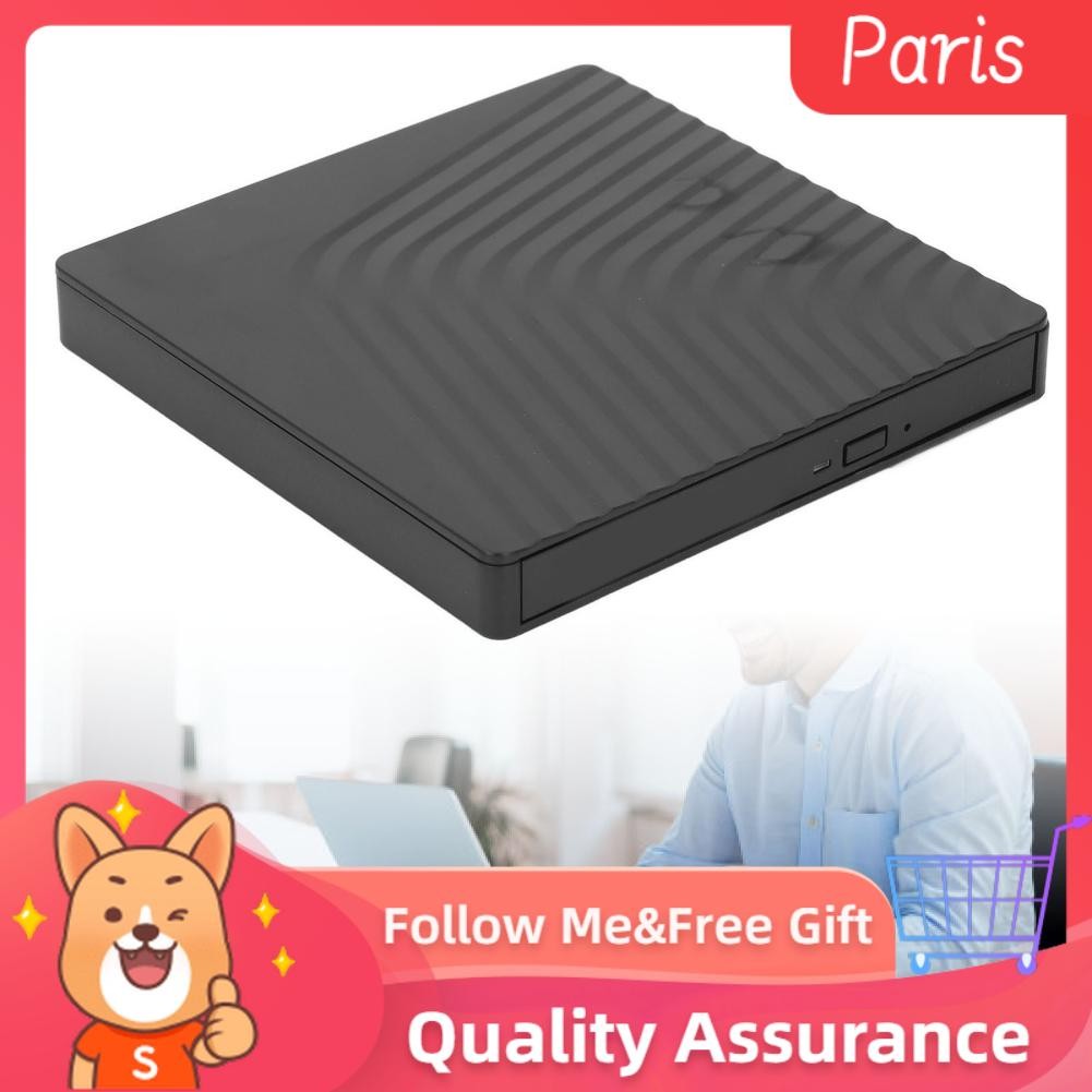 Superparis Laptop Optical Drive Enclosure Type A C 5Gbps External CD DVD BD Box with Burning ...