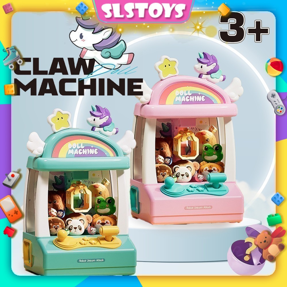 Claw Machine Pony Doll Catcher Hunter Cute Arcade Prize Grabber ...