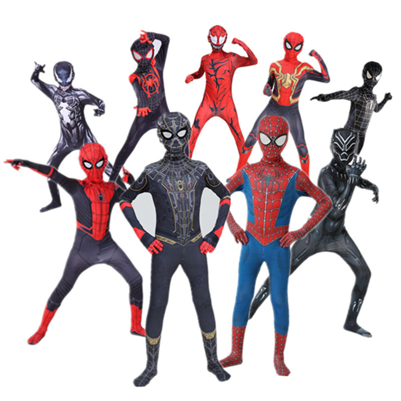 Spider 1 Spider Man Tights Heroes Expedition Cosplay Costume Halloween ...