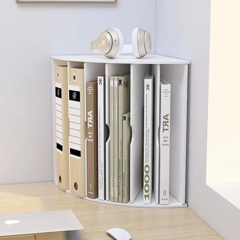Creative Bookshelf [Chamfering Design] Store Celebration Creative Fan ...
