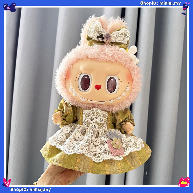 38cm Labubu Clothes Labubu Doll Clothes MOKOKO Dress | Shopee Malaysia