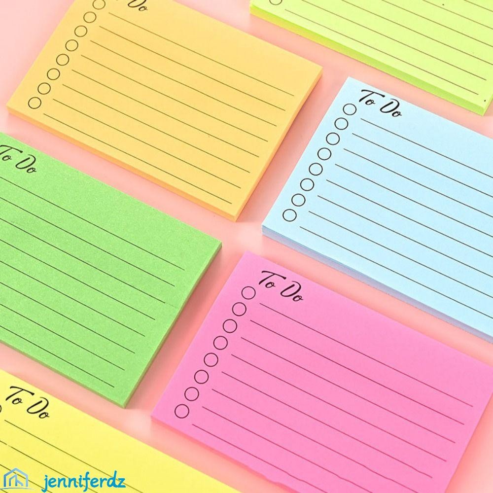 JENNIFERDZ Sticky Notes, Studying Planning Check It Schedule Memo Pad ...