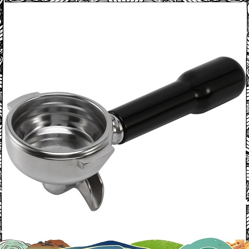 58MM Stainless Steel Coffee Machine Bottomless Filter Holder ...