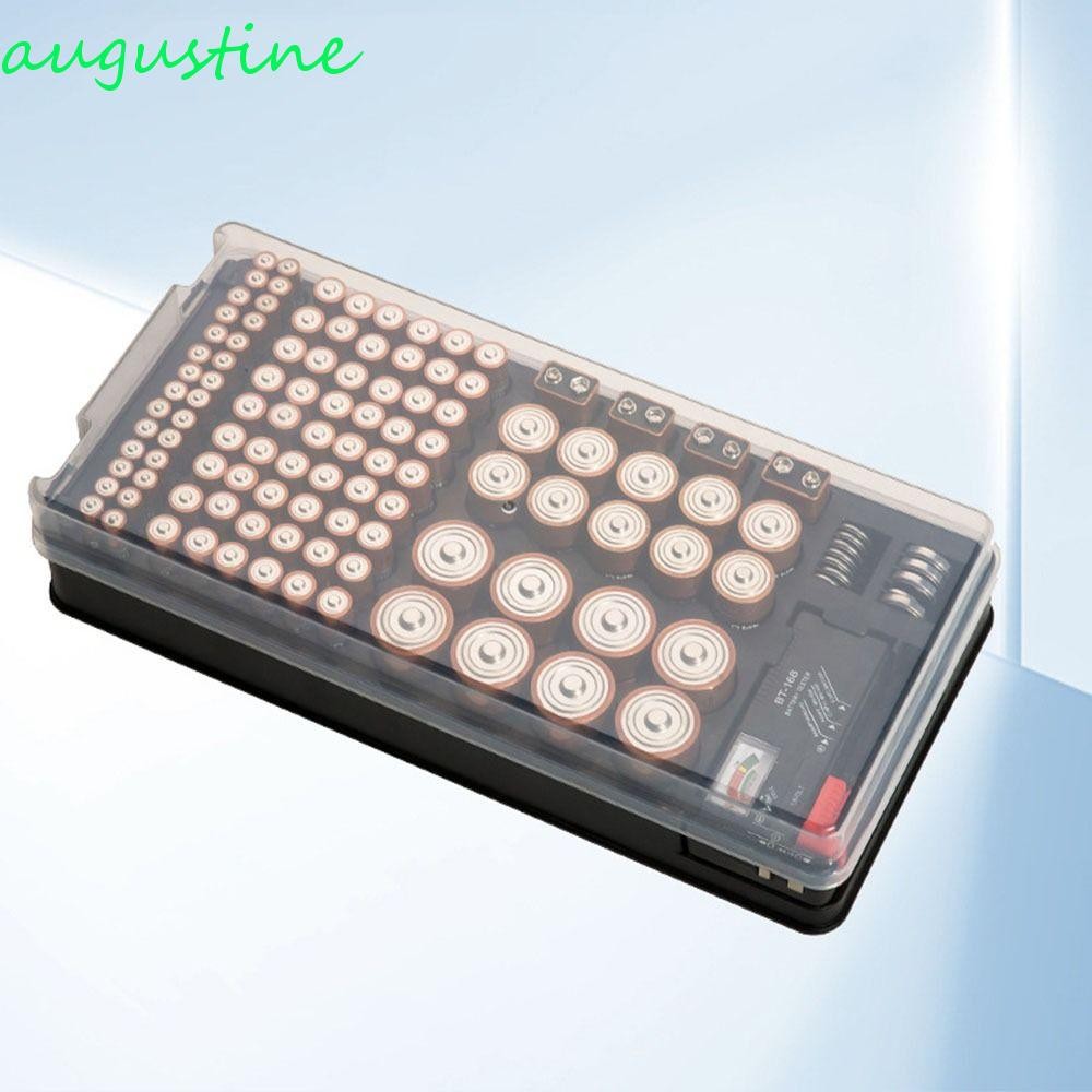 AUGUSTINE Battery Storage Box, Safe Digital Display Battery Management ...