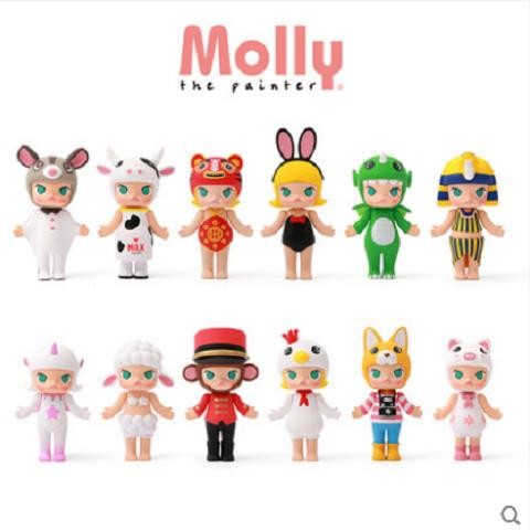 Virus Competition 2025 Popmart MOLLY Zodiac Series Jasmine Mystery Box ...