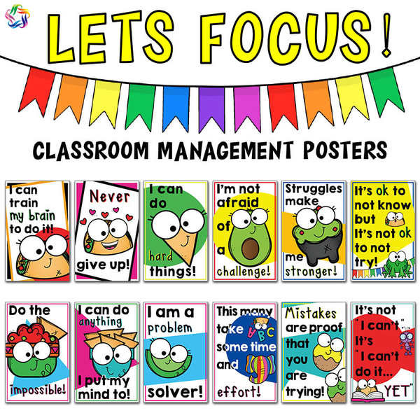 Pendidikan Wall Sticker classroom decorat Kelas Inggeris hiasan bilik ...