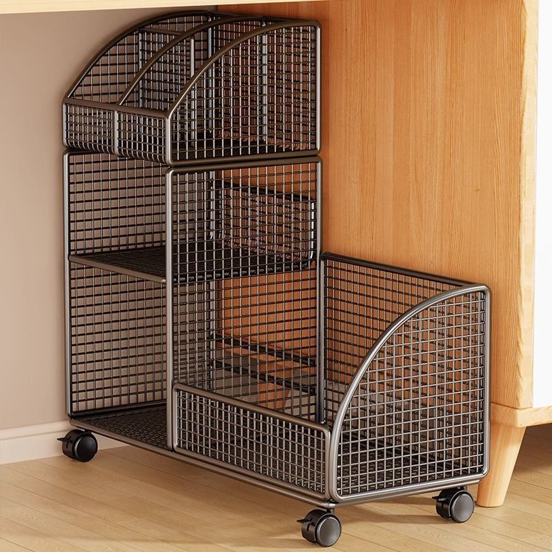 Floor-standing Grid Under Desk Rack Student Schoolbag Storage Rack Toy ...