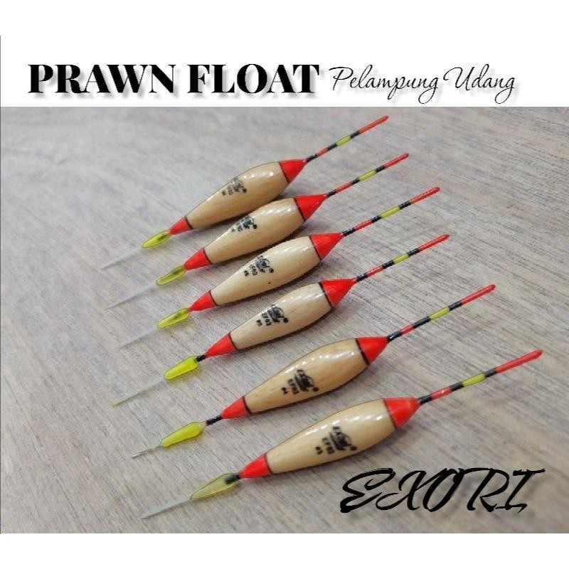 EXORI PRAWN FLOAT Pelampung Udang Size 3 / 4 / 5 / 6 / 7 / 8 | Shopee ...