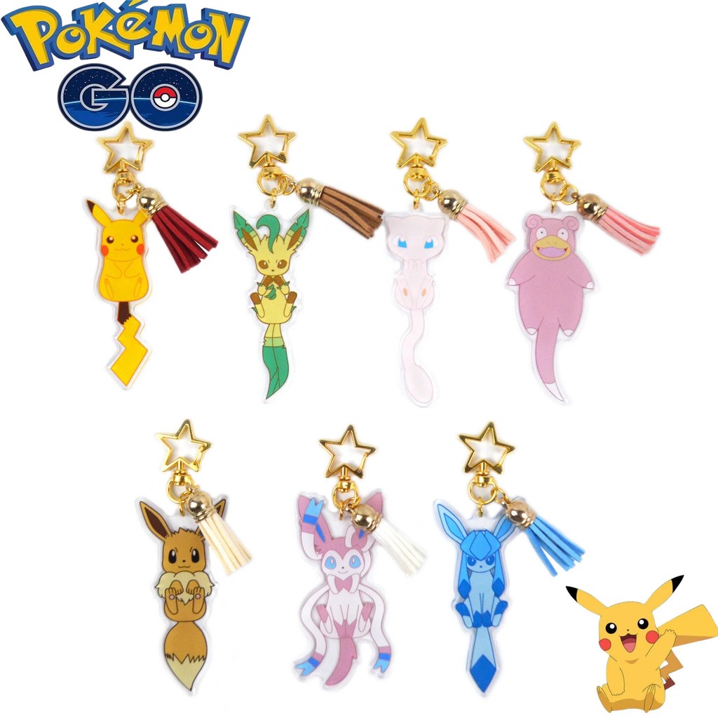 Pokemon Pikachu Peripheral Acrylic Keychain Pokemon Bag Hanging ...