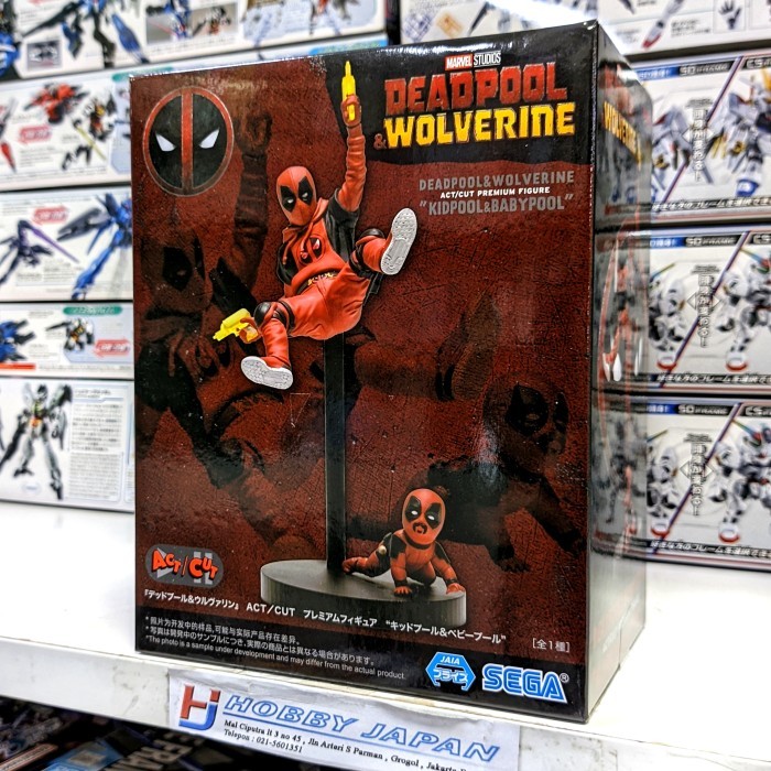 Marvel ACT / CUT Premium Figure SEGA - Deadpool & Wolverine - Kidpool ...