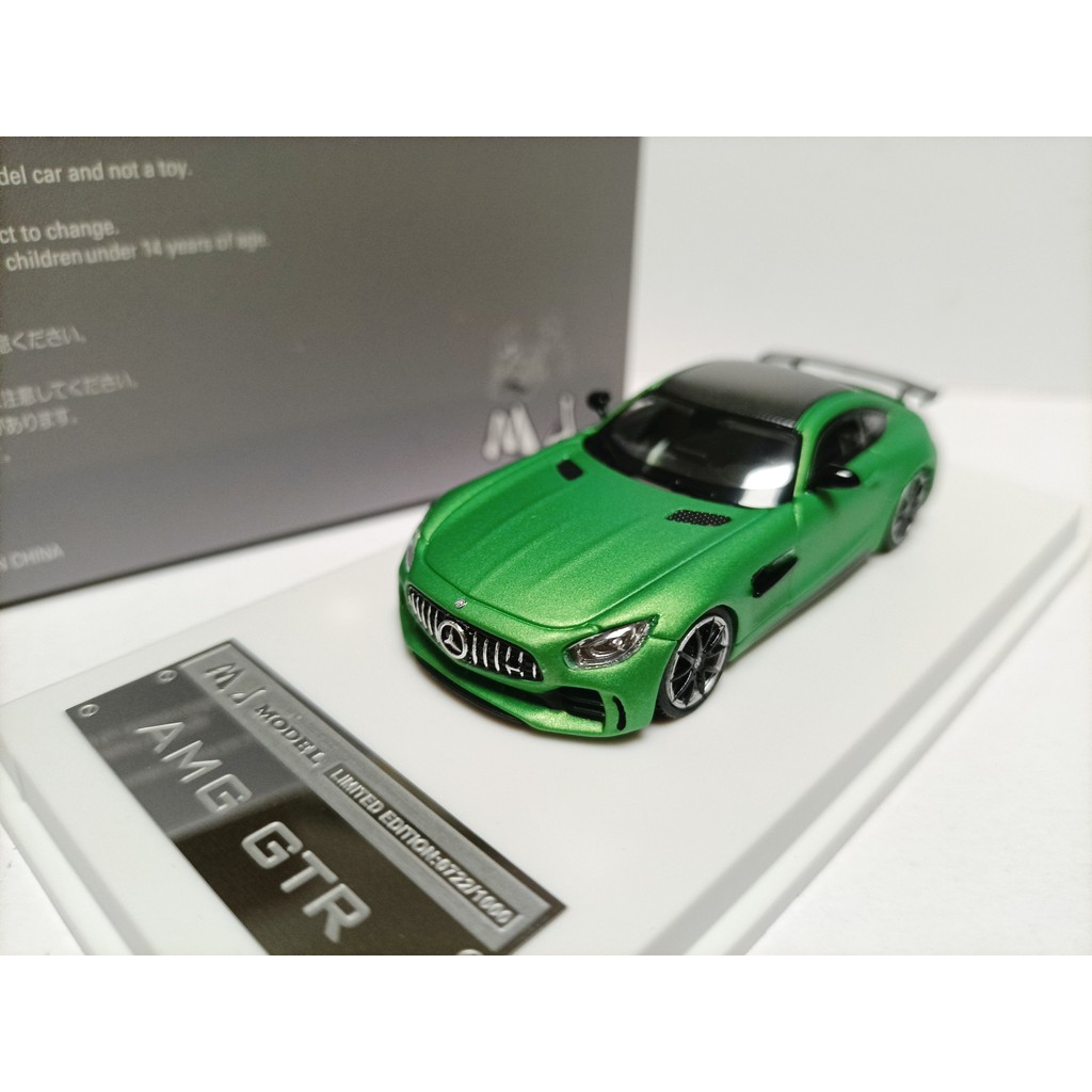 Mercedes Benz Hard Top Alloy Supercar Model Mercedes Benz AMG GTR Green ...