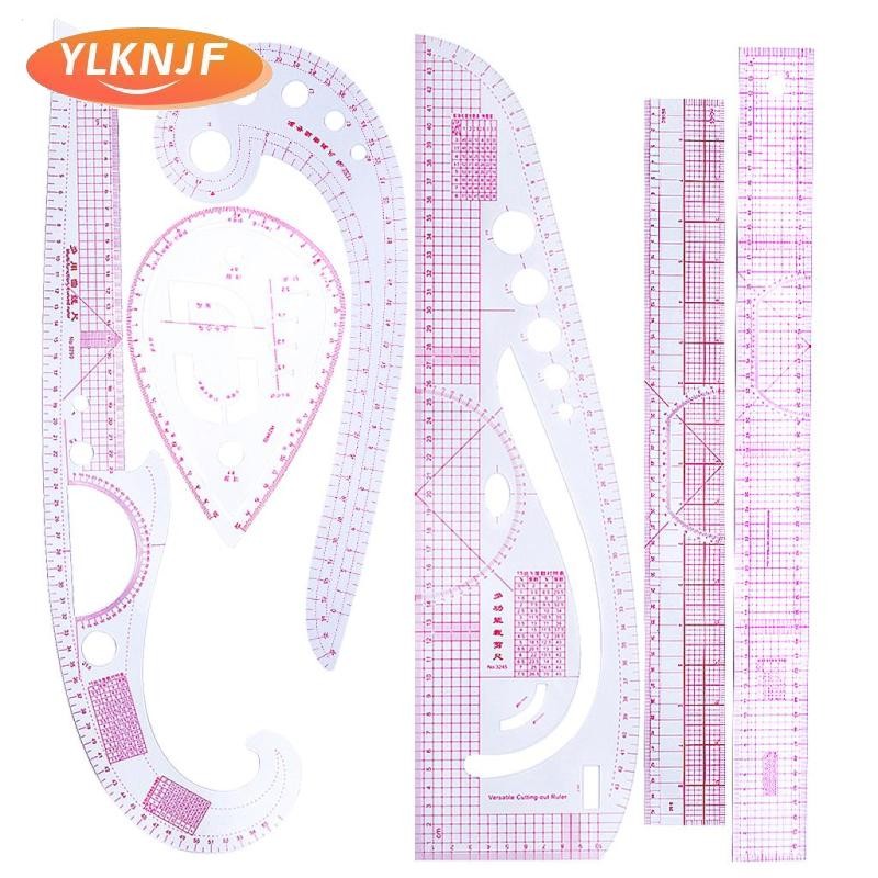 【Fast Delivered】 6 Fashion Ruler Set French Curve Rulers Pattern ...