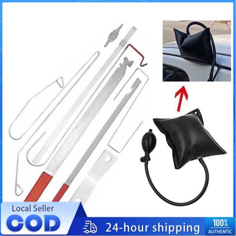 10PCS Car Repair Equipments Car Door Key Lost Lock Out Universal Open ...