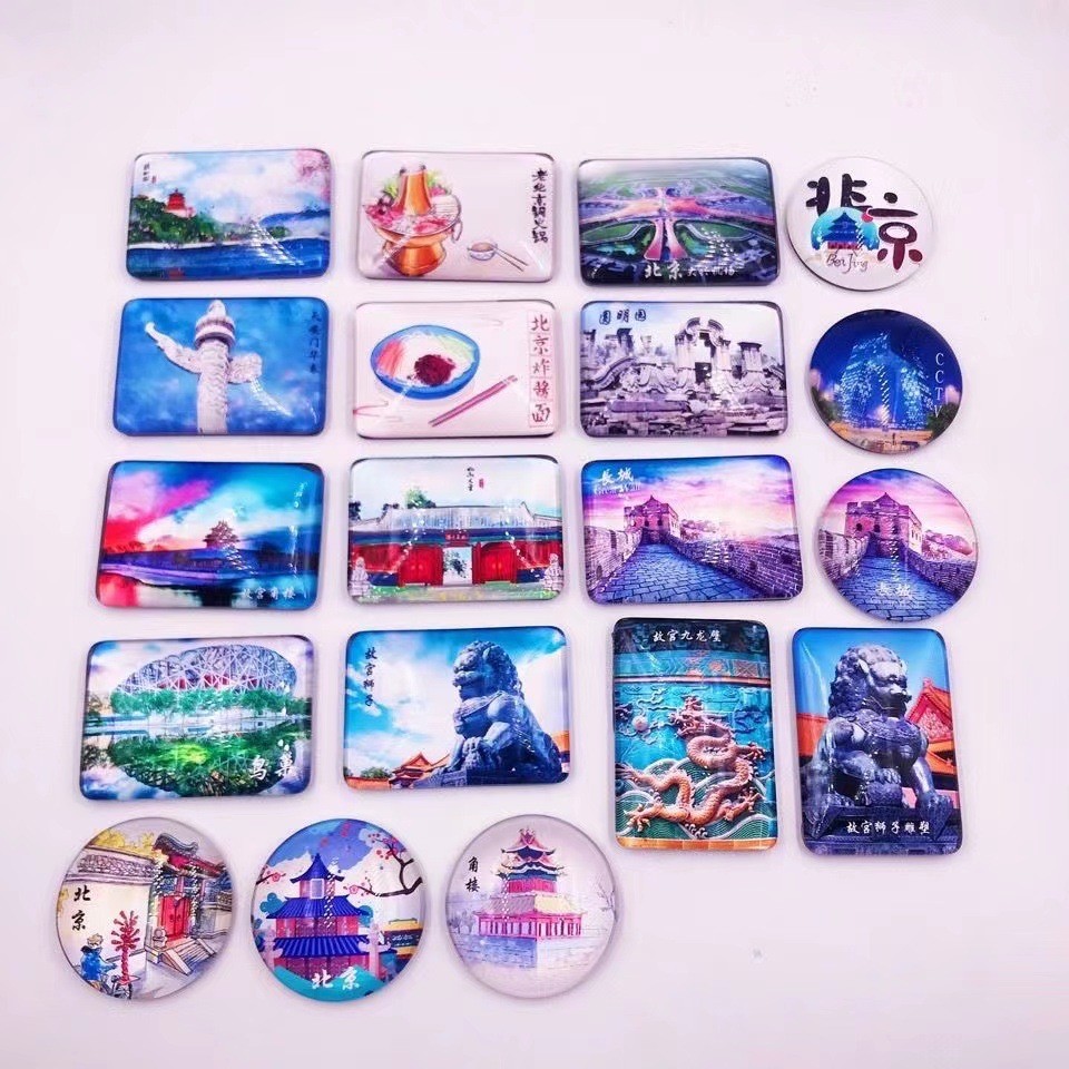Magnetic Refrigerator Stickers Ready Stock Beijing Tourist Souvenirs ...