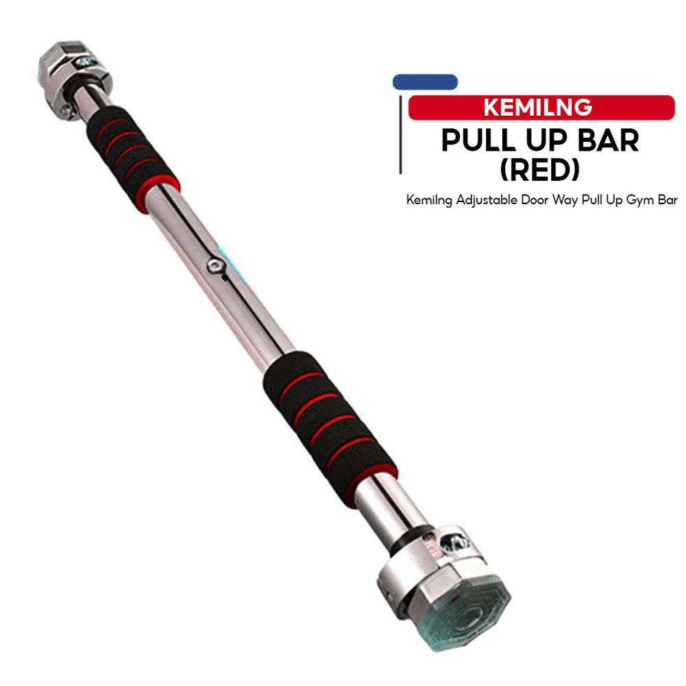 [Deceble.my] Adjustable Door Wall Horizontal Bar 90cm Indoor Sport Pull ...