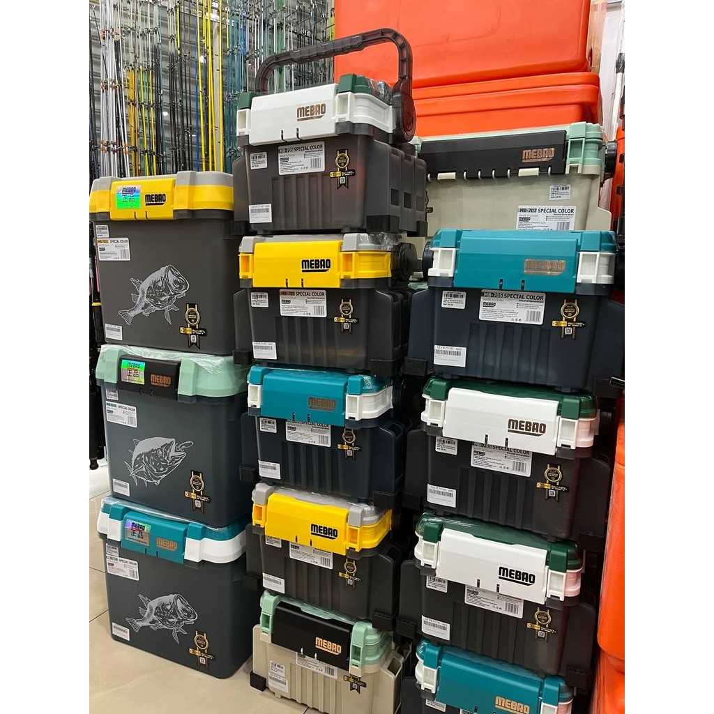 NINJA MEBAO TACKLE BOX FISHING TACKLE BOX MULTI-FUNCTION MEIHO MINGDIAO ...