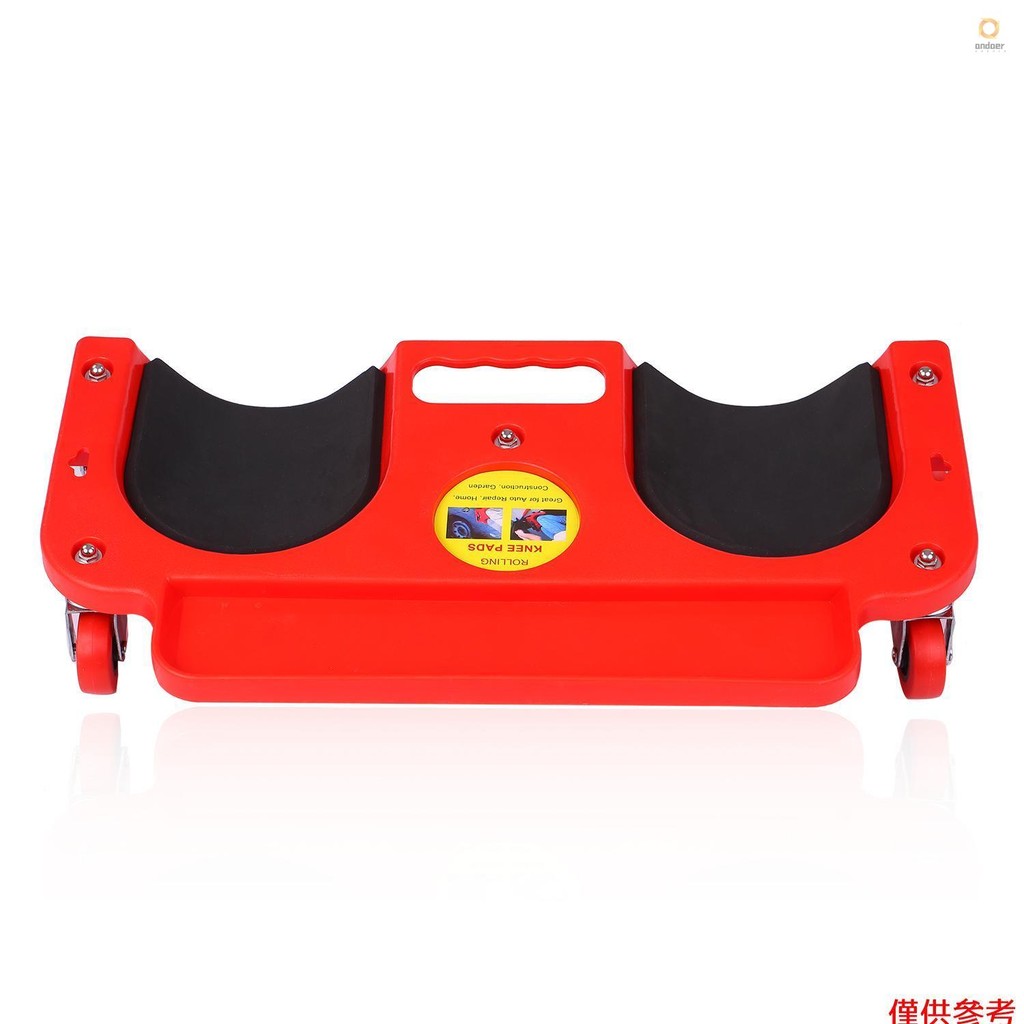 Flooring Knee Silicone Pads with 5 Wheels Rolling Knee Creeper Rolling ...