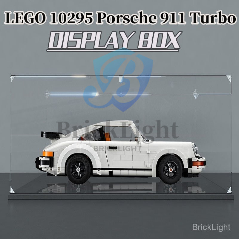 【BrickLight 】for Lego 10295 Porsche 911turbo Wooden Base Doll Dustproof ...