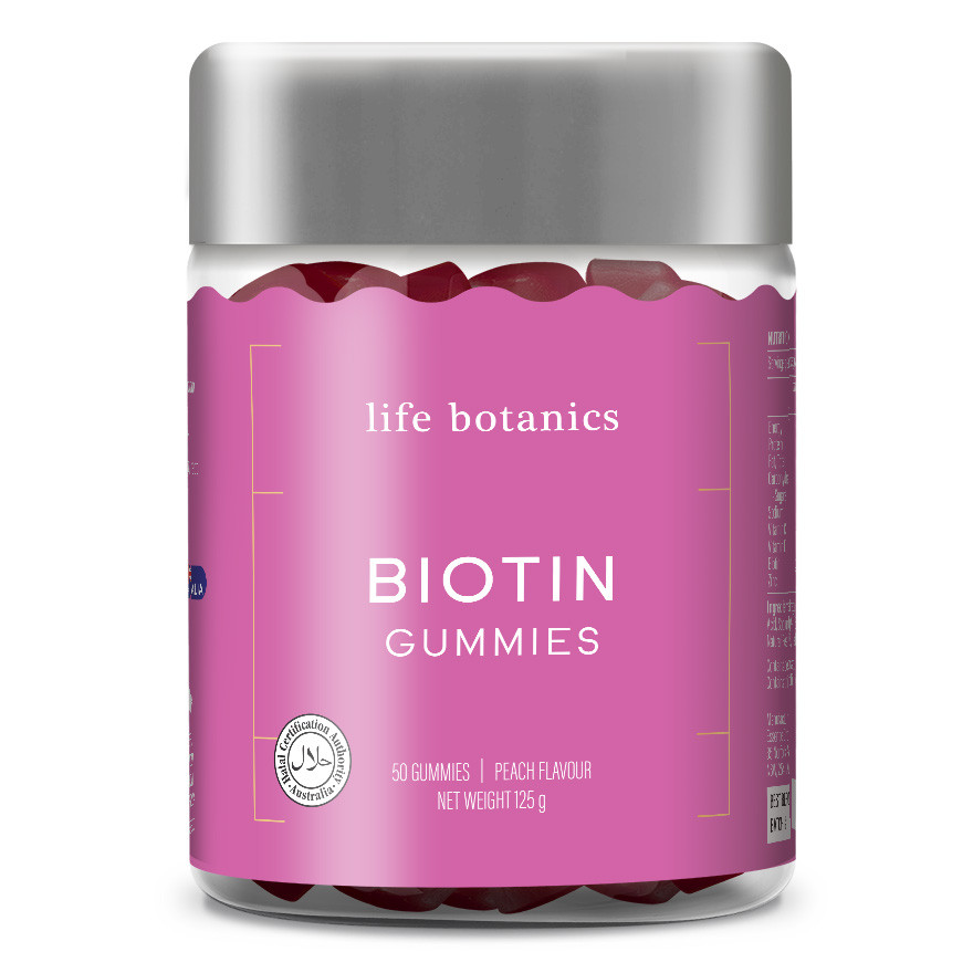 Life Botanics Biotin Gummies 50s (Peach Flavour) | Shopee Malaysia
