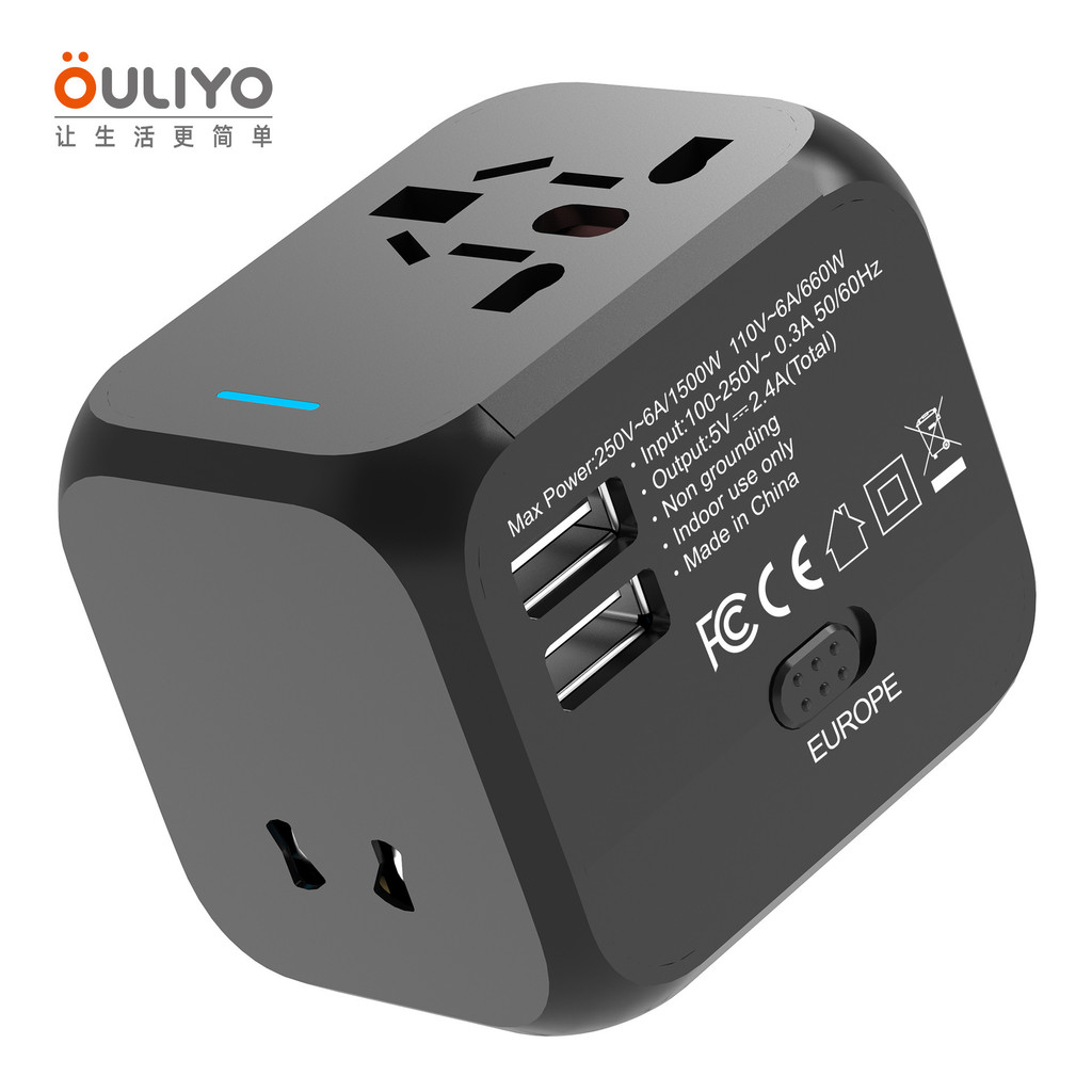 Socket Universal usb Socket Travel Conversion Type-C Multi-Function ...