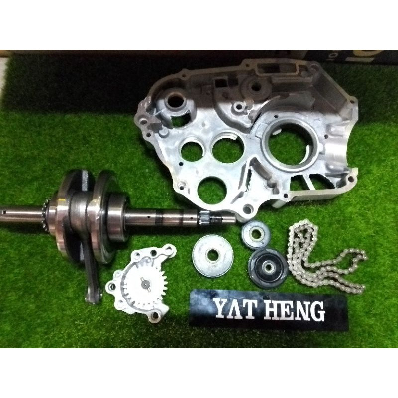 EX5 class CRANKCASE CLASS 1 R/H+ Oil Pump+Timing Chain Set +CrankShaft ...