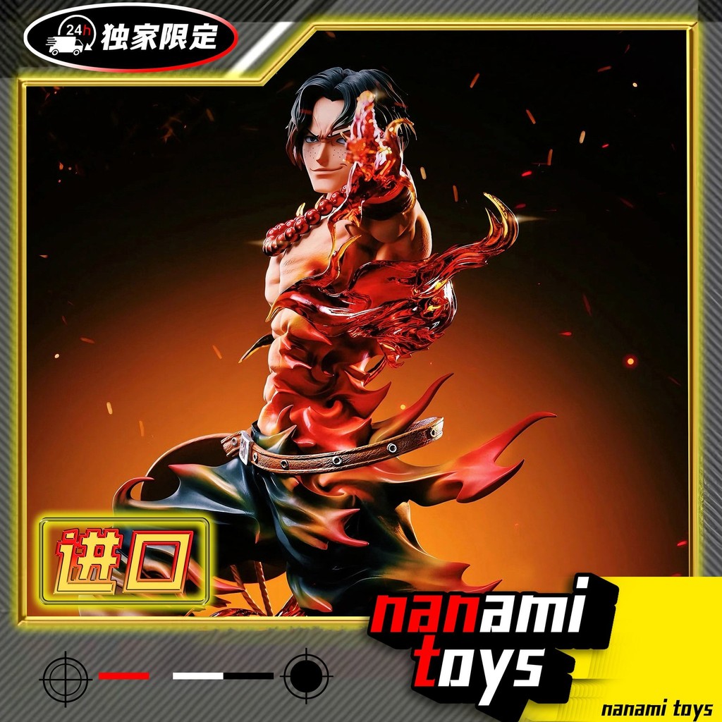 Flame Ace [Versi Jepun] Eksklusif Terhad One Piece Anime Periferal ...