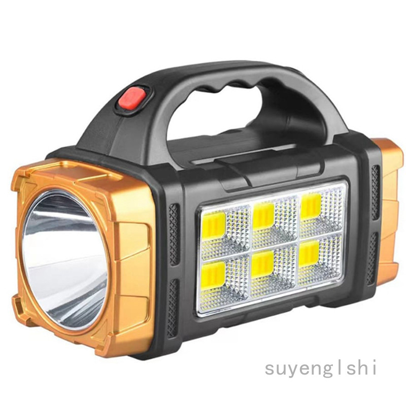 SYL Solar Powered Portable Searchlight Outdoor Rechargeable Led ...