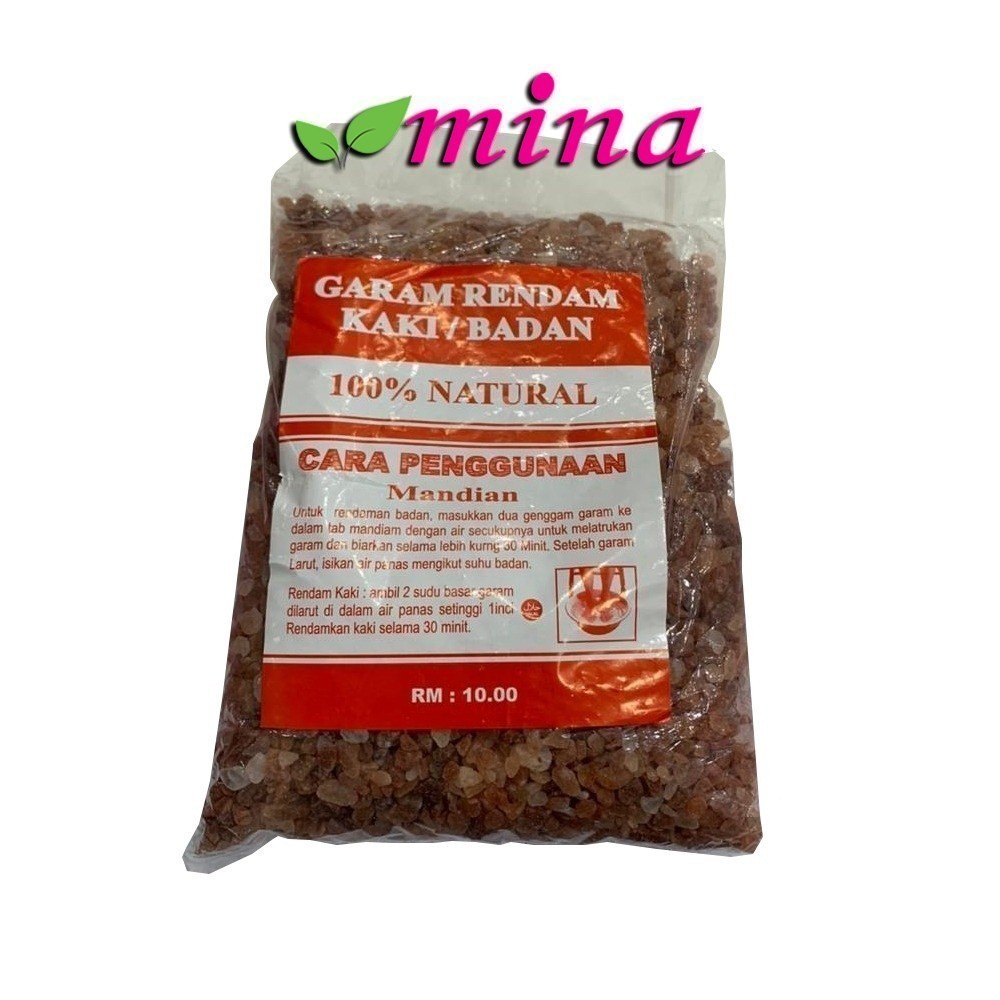 Garam Rendam Kaki Badan Original Body Scrub Peel Off Himalaya Salt ...