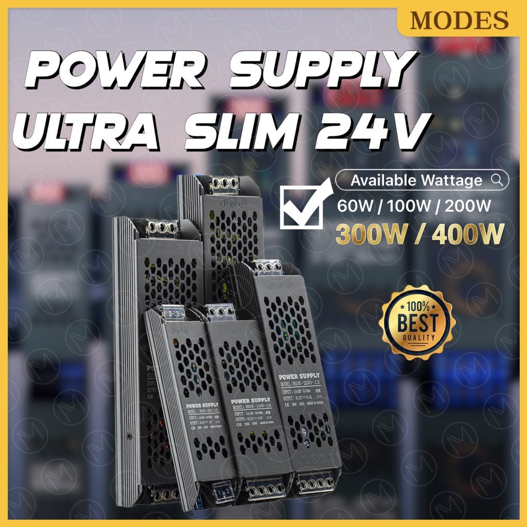 POWER SUPPLY DC 24V 60W 100W 200W 300W 400W LED DRIVER HIGH Quality Power Transformer For Led ...