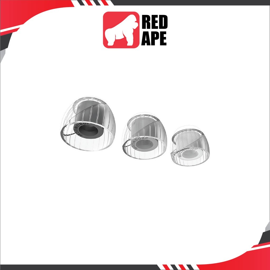 Moondrop Spring Tip, Silicone Replacement Eartips: for Moondrop IEMs ...