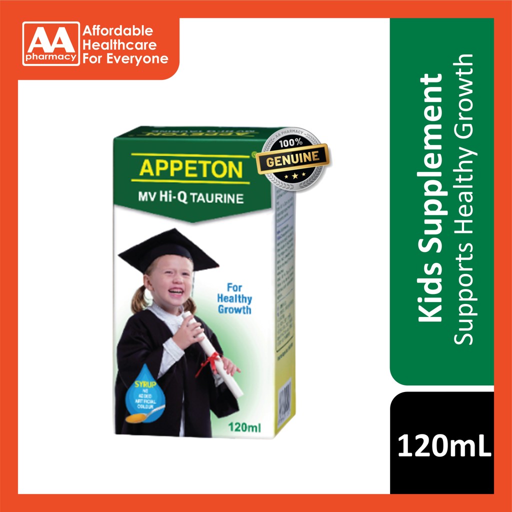 Appeton Multivitamin Hi-Q Taurine Syrup 120mL | Shopee Malaysia