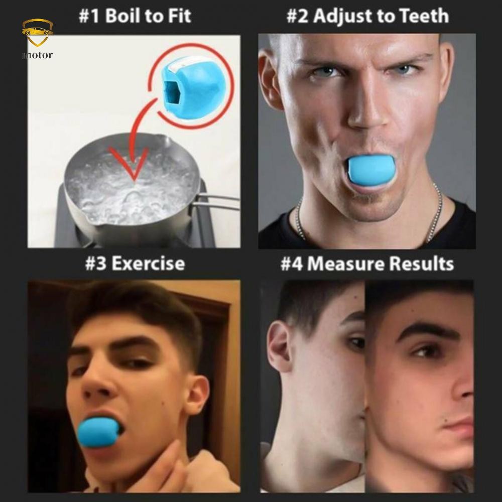 Enhance Facial Muscles with Jawline Exercise Fitness Ball Visible ...