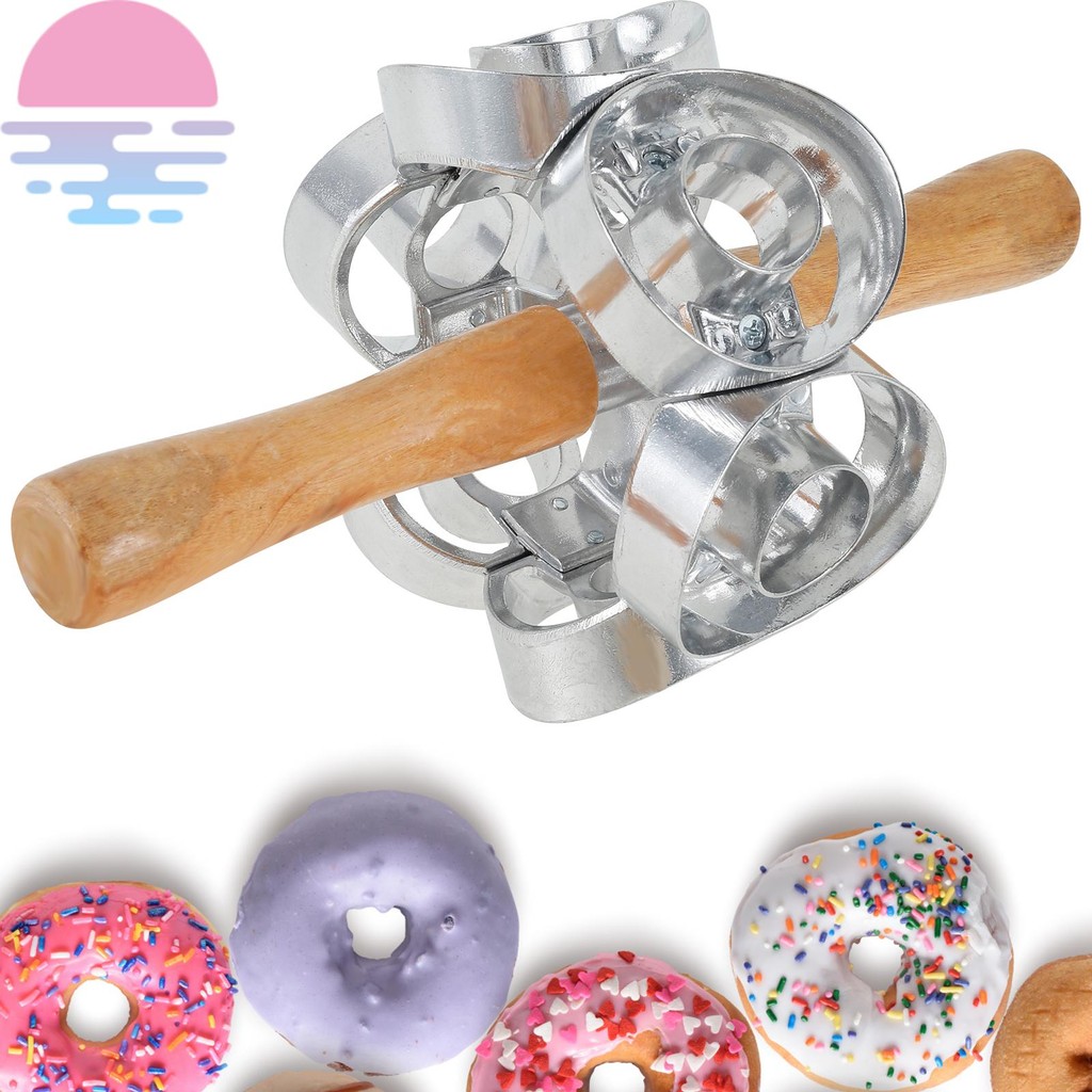 Doughnut Cutter Round Donut Cookie Cutter Stainless Steel Biscuit Mold ...