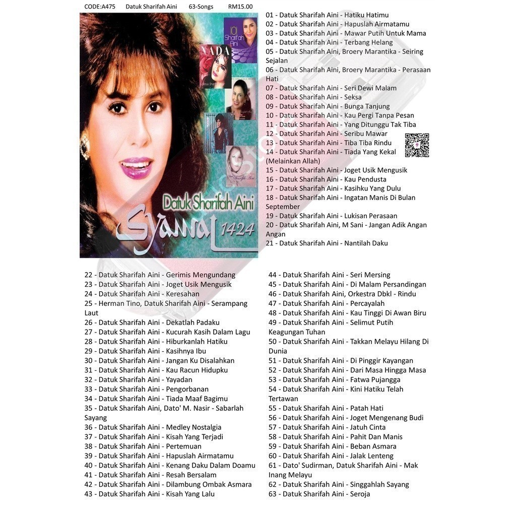 Pendrive Usb Mp3 Lagu Song Datuk Sharifah Aini Koleksi Melayu a475 D4 | Shopee Malaysia