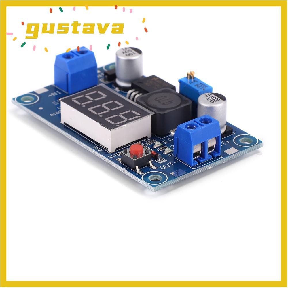 GUSTAVA Buck Converter with Display Screen 3A LM2596 Power Supply ...