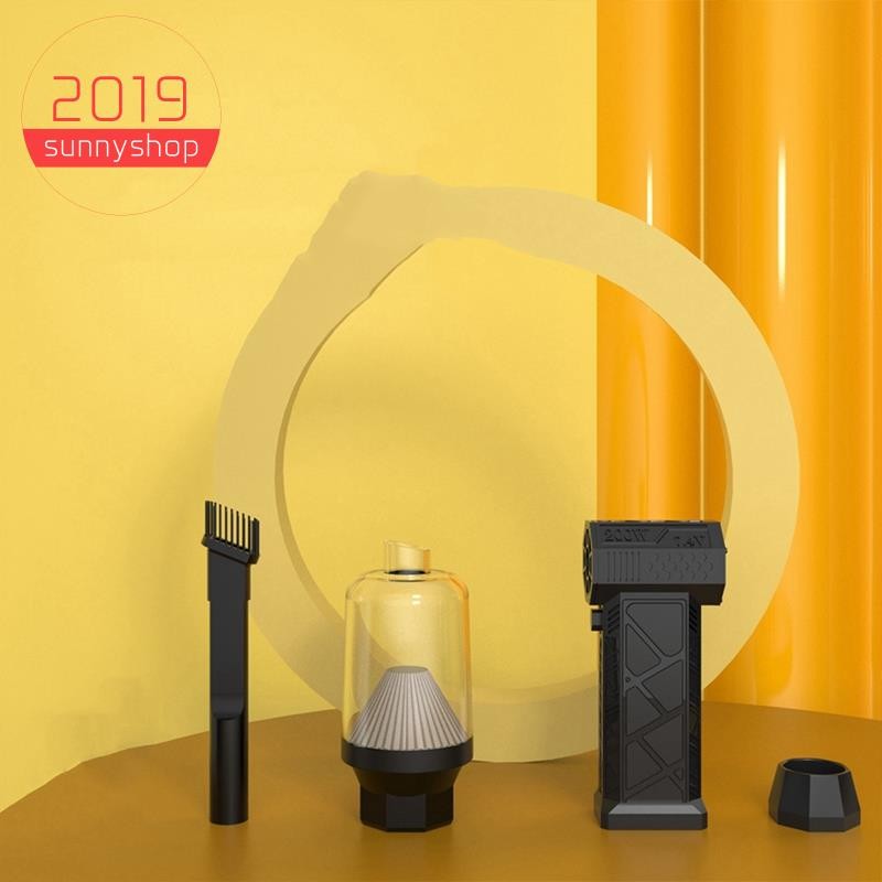 130000 RPM Brushless Motor Wireless Suction and Blowing Dual Use Mini ...