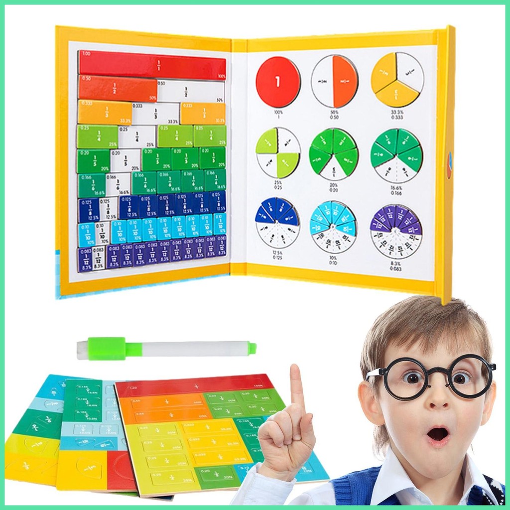 Fraction Game for Kids Fraction Games Manipulatives Learning Games Math ...