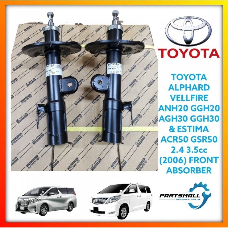 TOYOTA ALPHARD VELLFIRE ANH20 GGH20 AGH30 GGH30 & ESTIMA ACR50 GSR50 2. ...