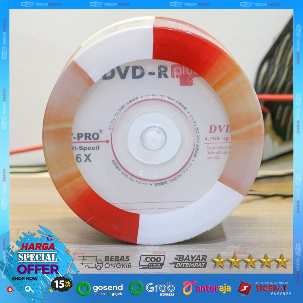 Dvd-r Plus GT PRO Plus 16x / GT PRO DVD-R Plus [Clear] !! | Shopee Malaysia