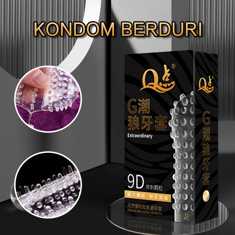 kondom silicon dotted condom tahan lama komdom berduri stimulating ...