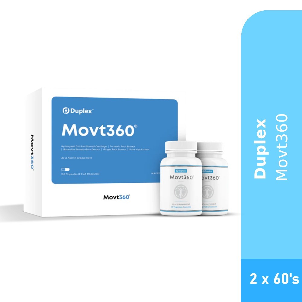 DUPLEX Movt360 60'S X 2 for Joint Discomfort & Restores Flexibility ...