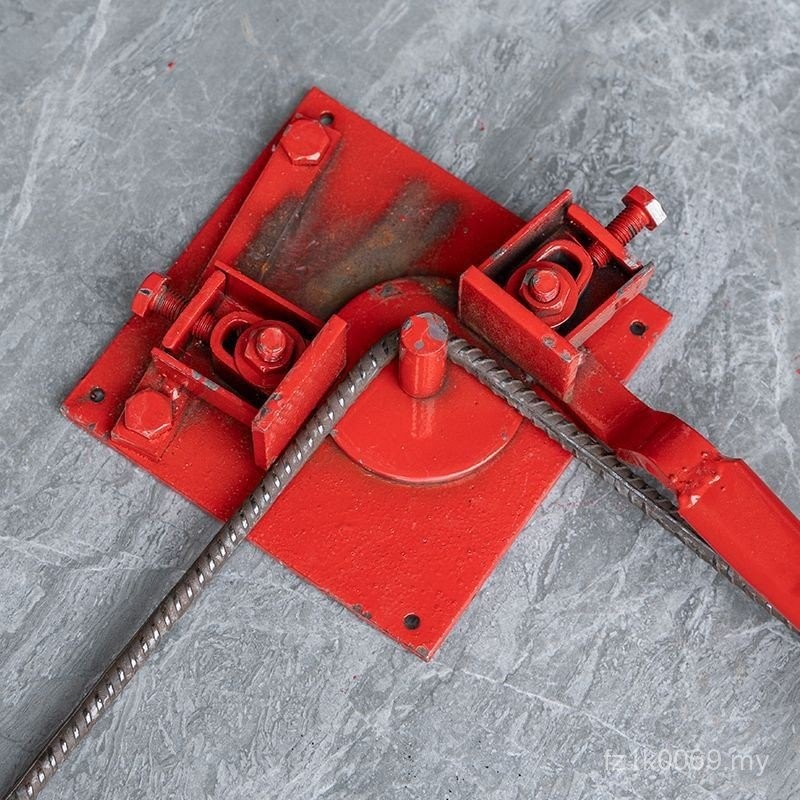 Rebar Bender Manual Mixing Rebar Bending Machine Bender Construction ...