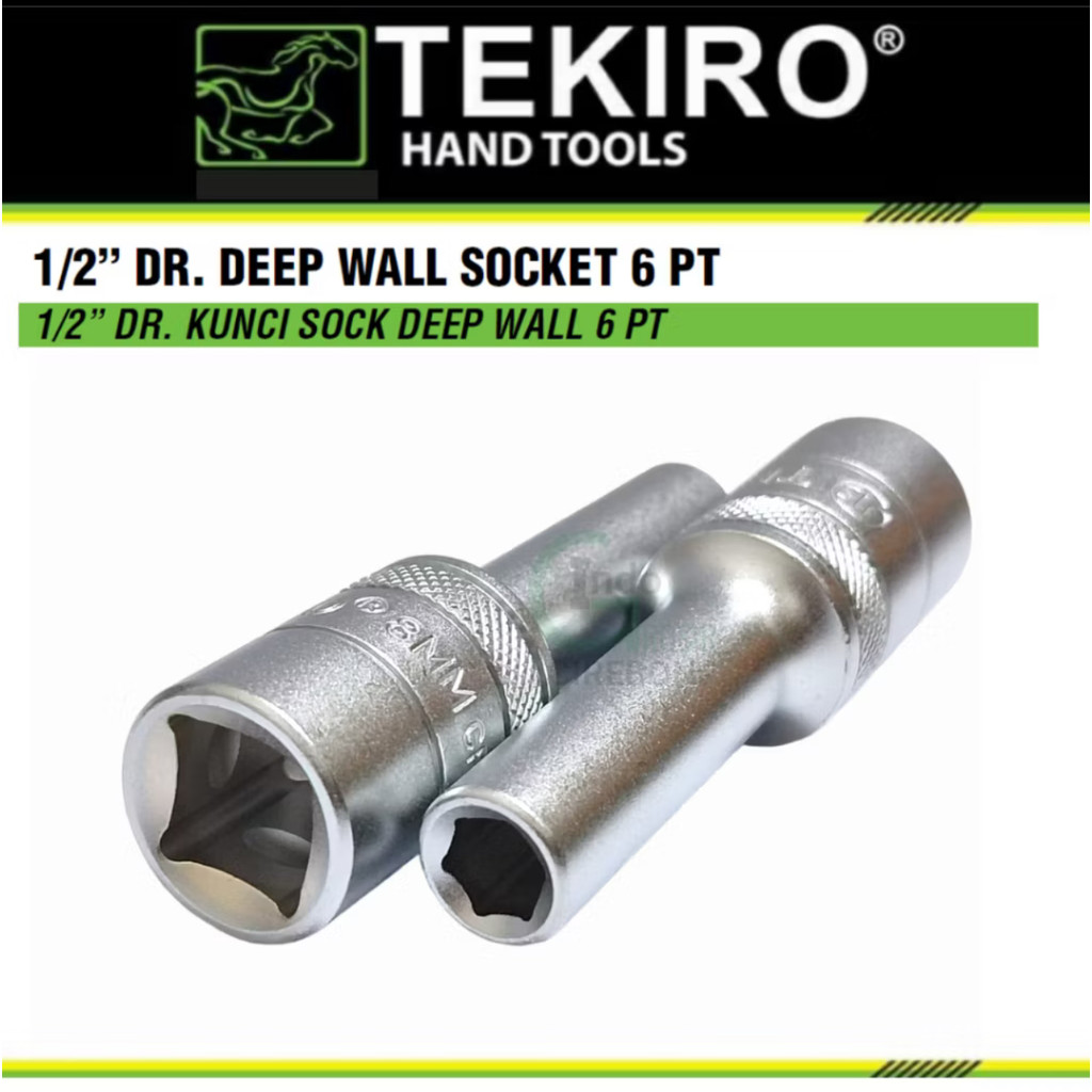 MATA (gd) Tekiro shock socket wrench eye 1/2" inch long 6PT 8 - 32 MM ...