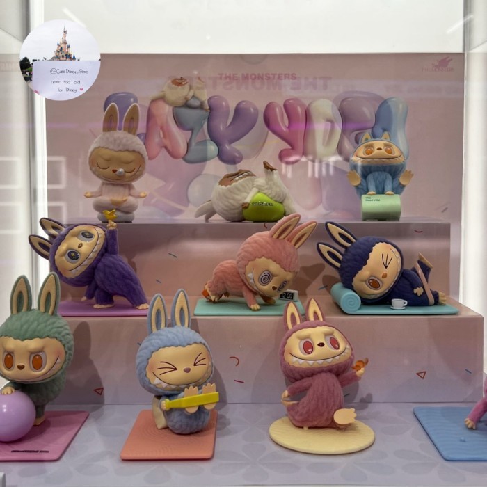 Labubu Lazy Yoga Figure Full Set | Shopee Malaysia